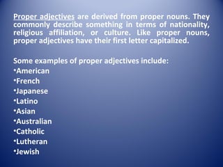 Amazing adjectives | PPT