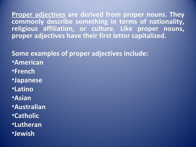 Amazing adjectives | PPT
