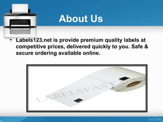Amazing Applications of Thermal Label Rolls - labels123.net