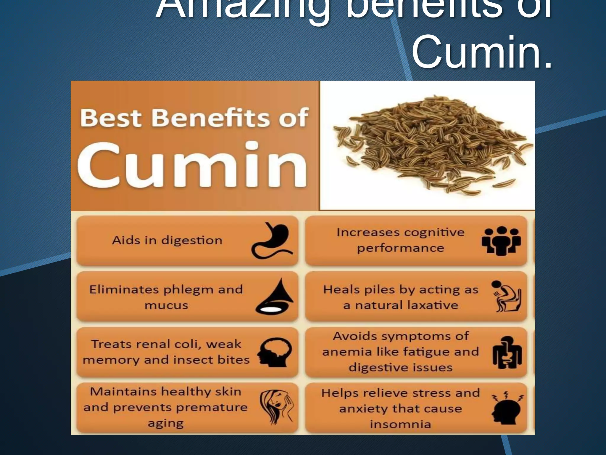 Amazing benefits of cumin. | PPTX