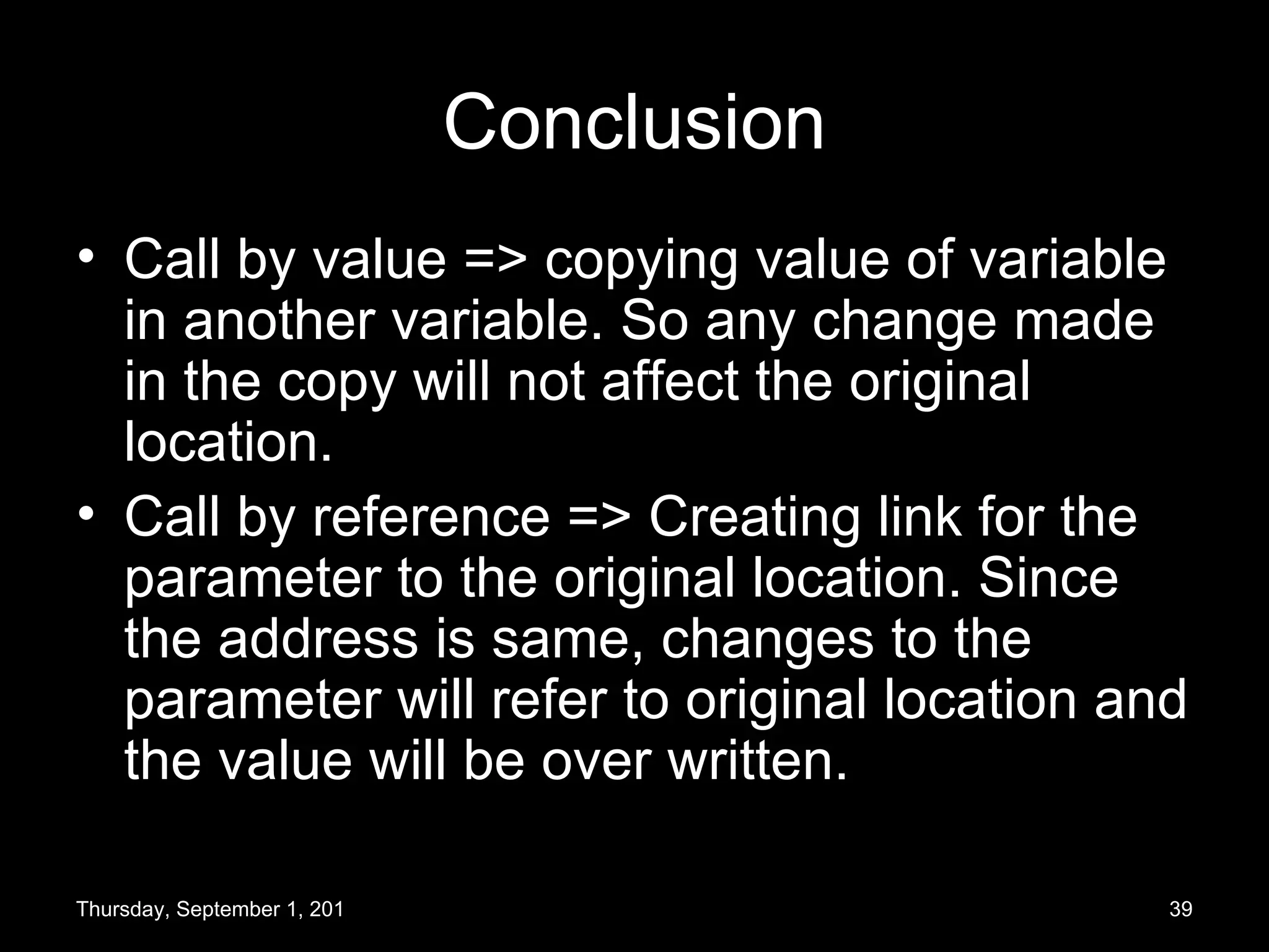 Basics of C programming | PPT