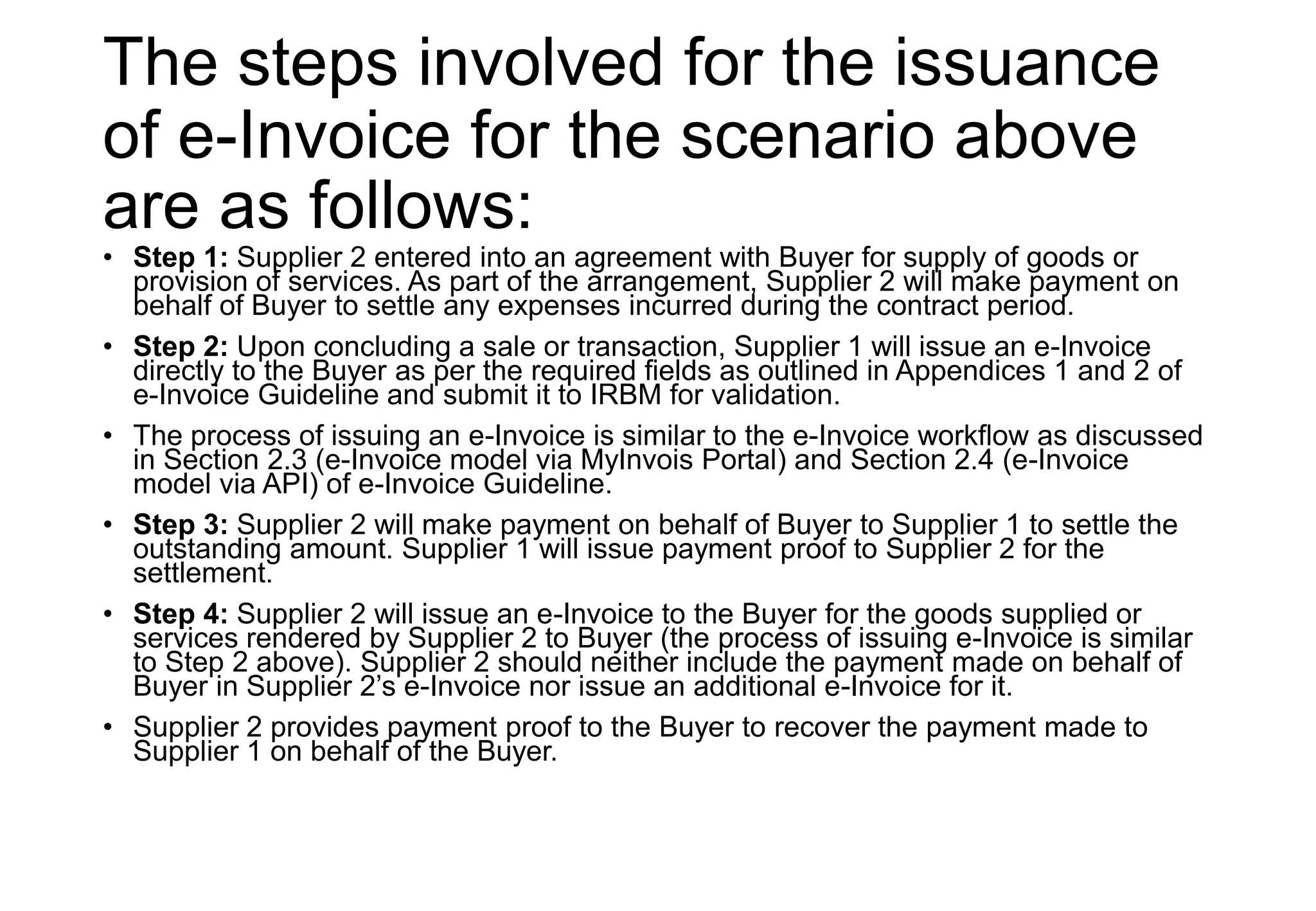Amazing e-Invoice Guide from LHDN MALAYS | PDF