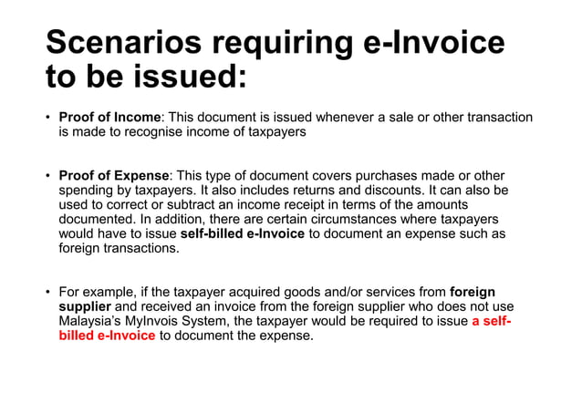 Amazing e-Invoice Guide from LHDN MALAYS | PDF