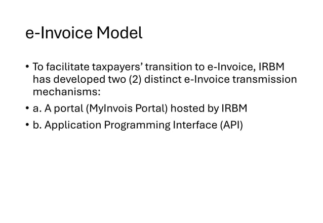 Amazing e-Invoice Guide from LHDN MALAYS | PDF