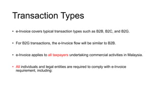 Amazing e-Invoice Guide from LHDN MALAYS | PDF