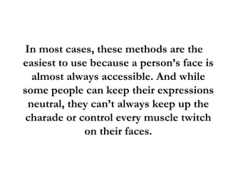 Amazing Face Reading Techniques: 3 Simple Ways To Read A Person Through ...