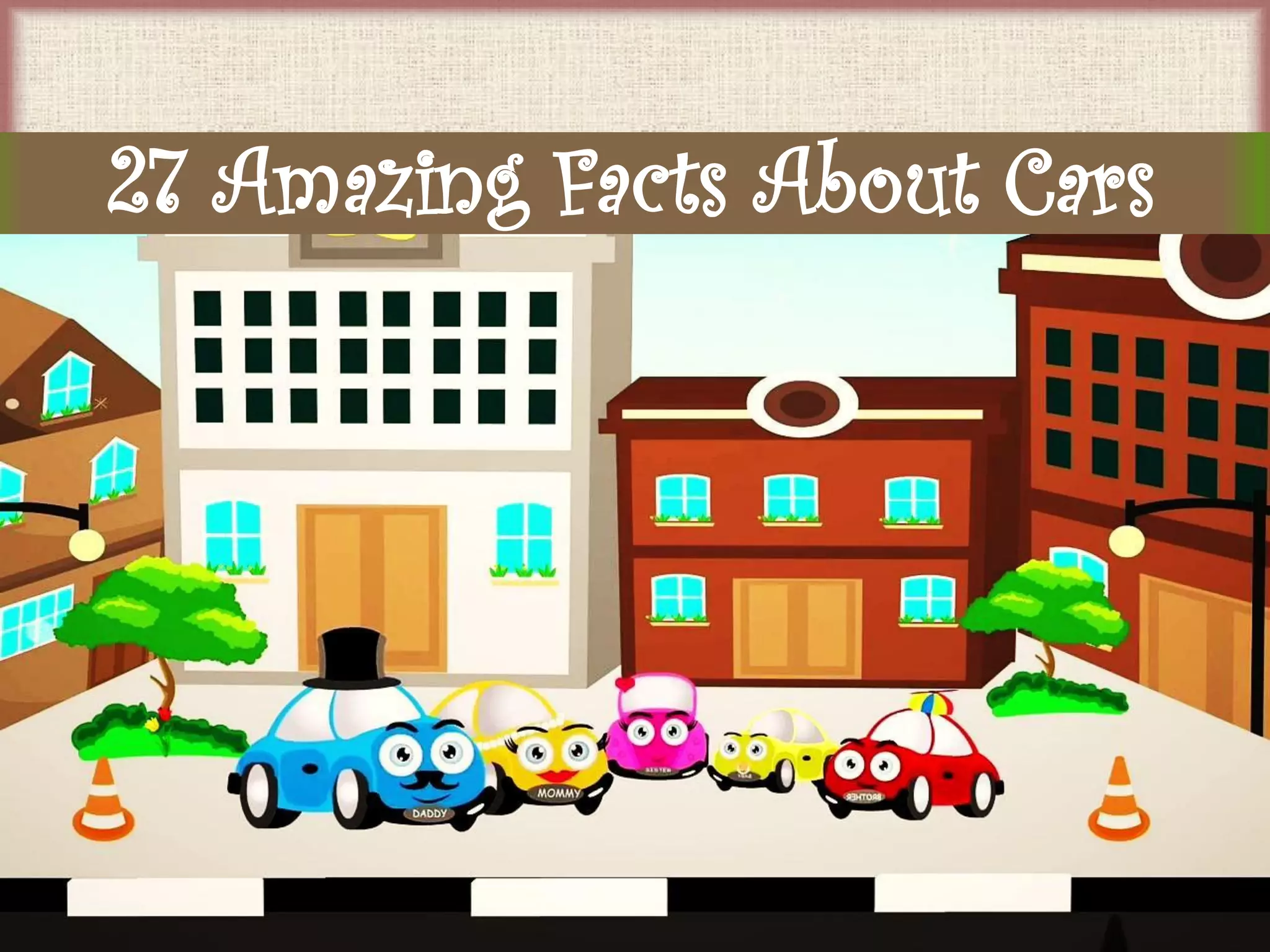 Amazing Facts About Cars | PDF