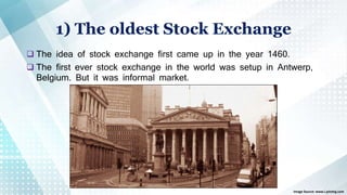 Amazing facts about the stock market(1) | PPTX