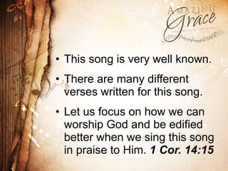 Amazing Grace 1&2 | PPT