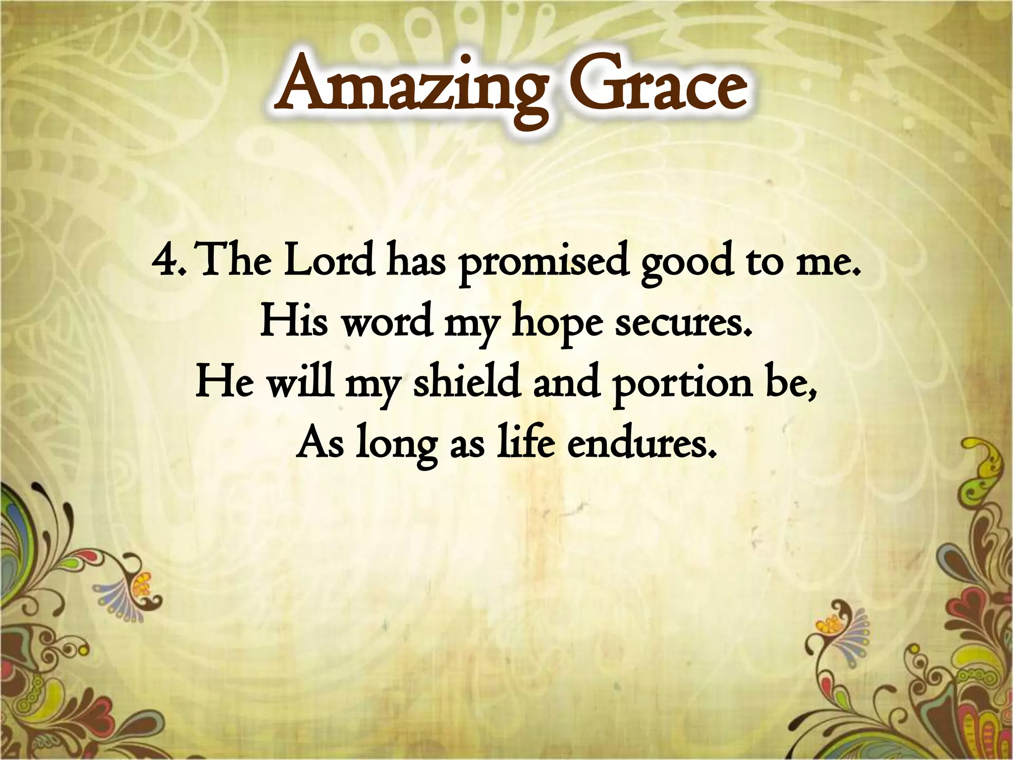Amazing Grace | PPT