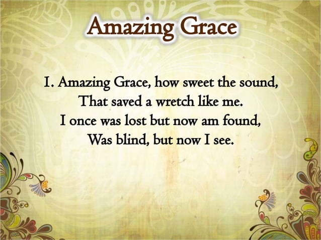 Amazing Grace | PPT
