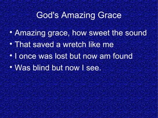 Amazing grace | PPT