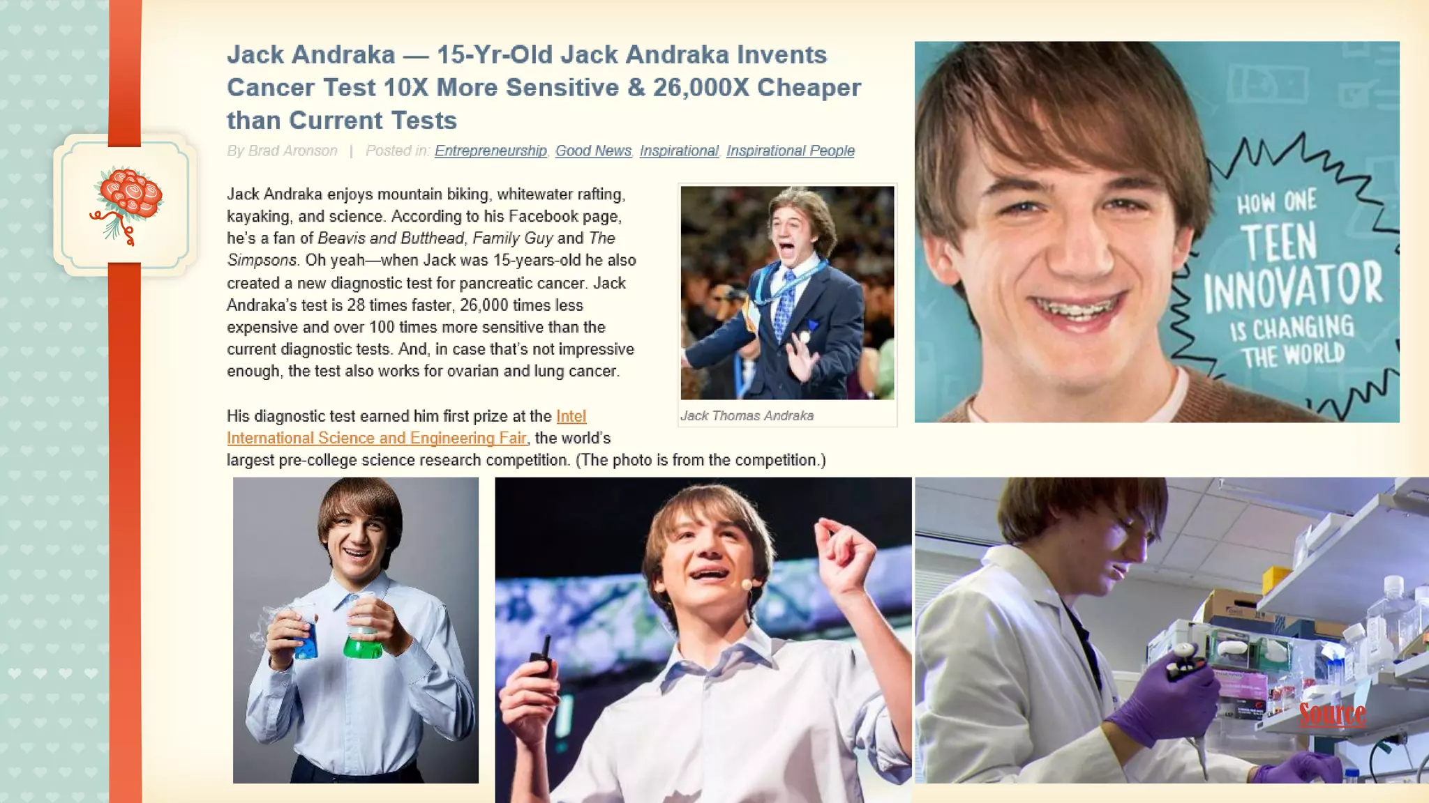 Amazing inventions by teens - Inventions Created By Teenagers ...