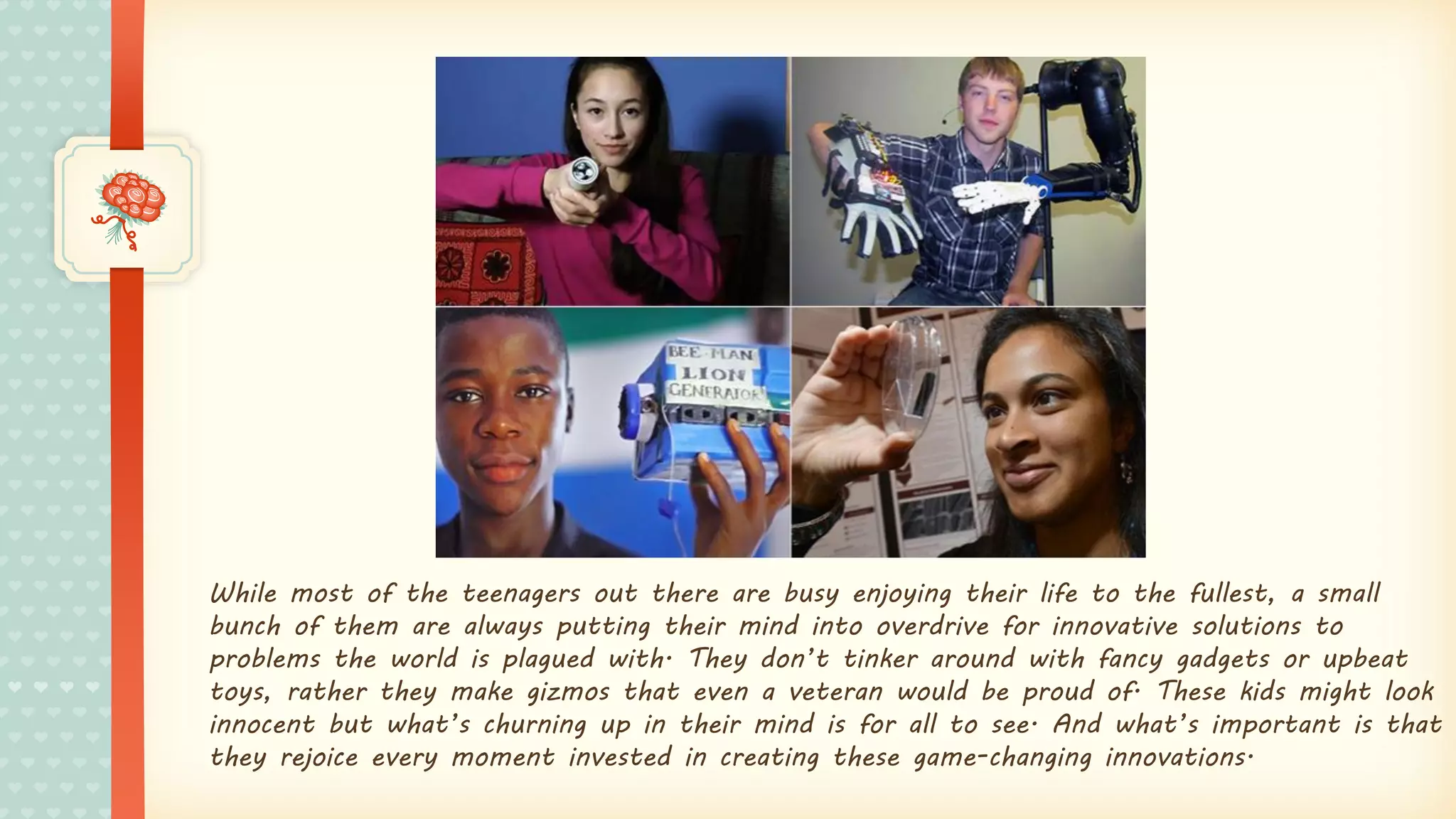 Amazing inventions by teens - Inventions Created By Teenagers ...