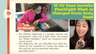 Amazing inventions by teens - Inventions Created By Teenagers ...