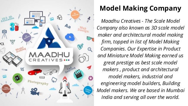 Amazing Scale Model Making Company by Maadhu Creatives.pptx