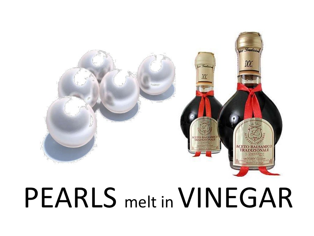 PEARLS Melt In VINEGAR pearls-melt-in-vinegar