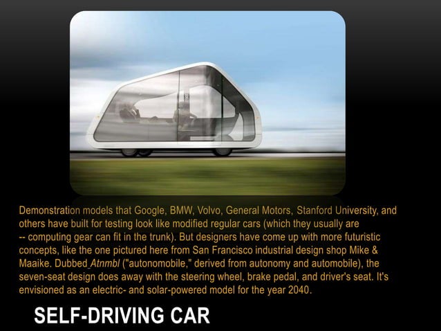 Amazing transportation inventions | PPTX