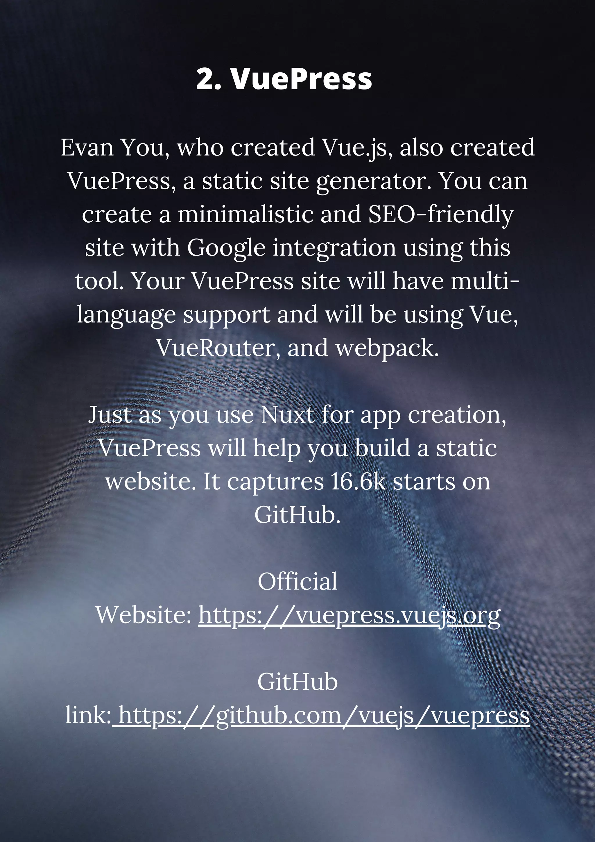 Amazing Vuejs Projects That Are Open Source And Free Pdf