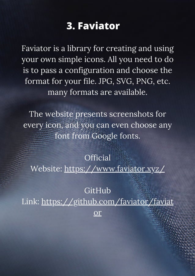 Amazing vue.js projects that are open source and free. | PDF