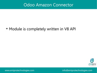 Amazon Odoo V8 Connector | PDF