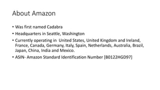 Amazon | PPT