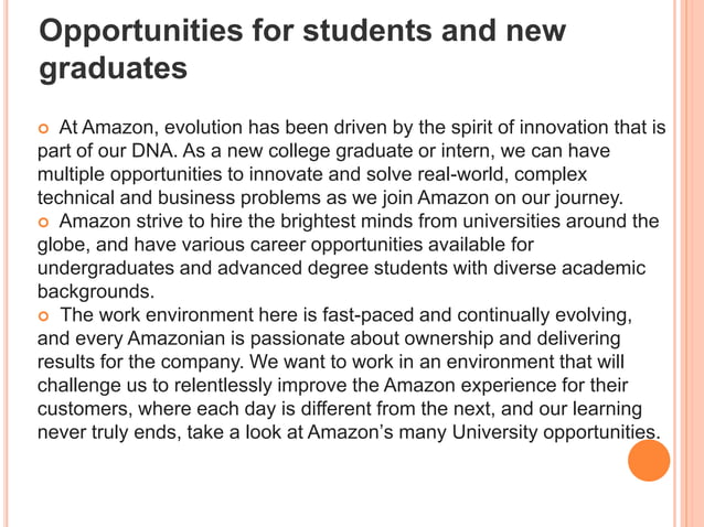 Amazon Complete Profile-2017 | PPTX