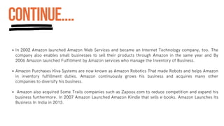 Amazon Case Study 2021 | PDF