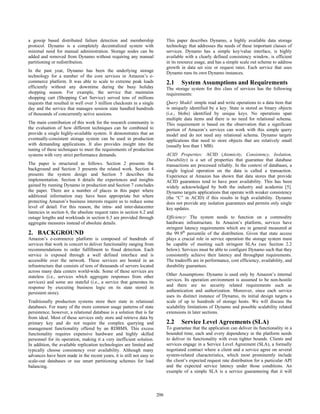 Amazon dynamo-sosp2007 | PDF