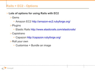 Amazon EC2 + Rails | PPT