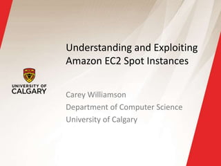 Amazon EC2 is a web service provided by Amazon Web Services (AWS) that offers resizable compute ...