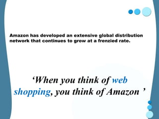 Amazon distribution channel | PPTX