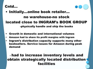 Amazon distribution channel | PPTX