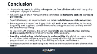 Amazon inventory management | PPTX