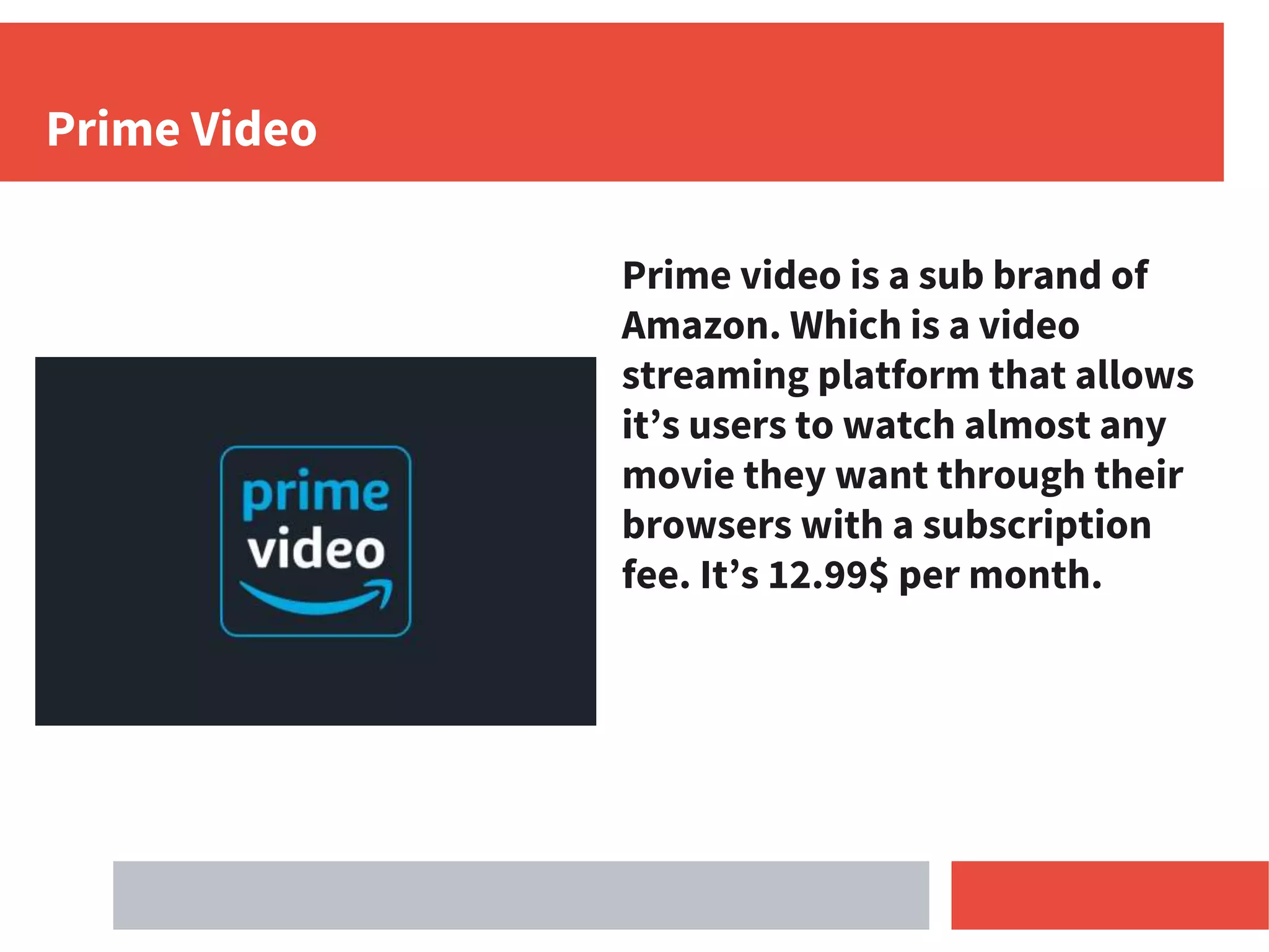 Amazon presentation | PPT