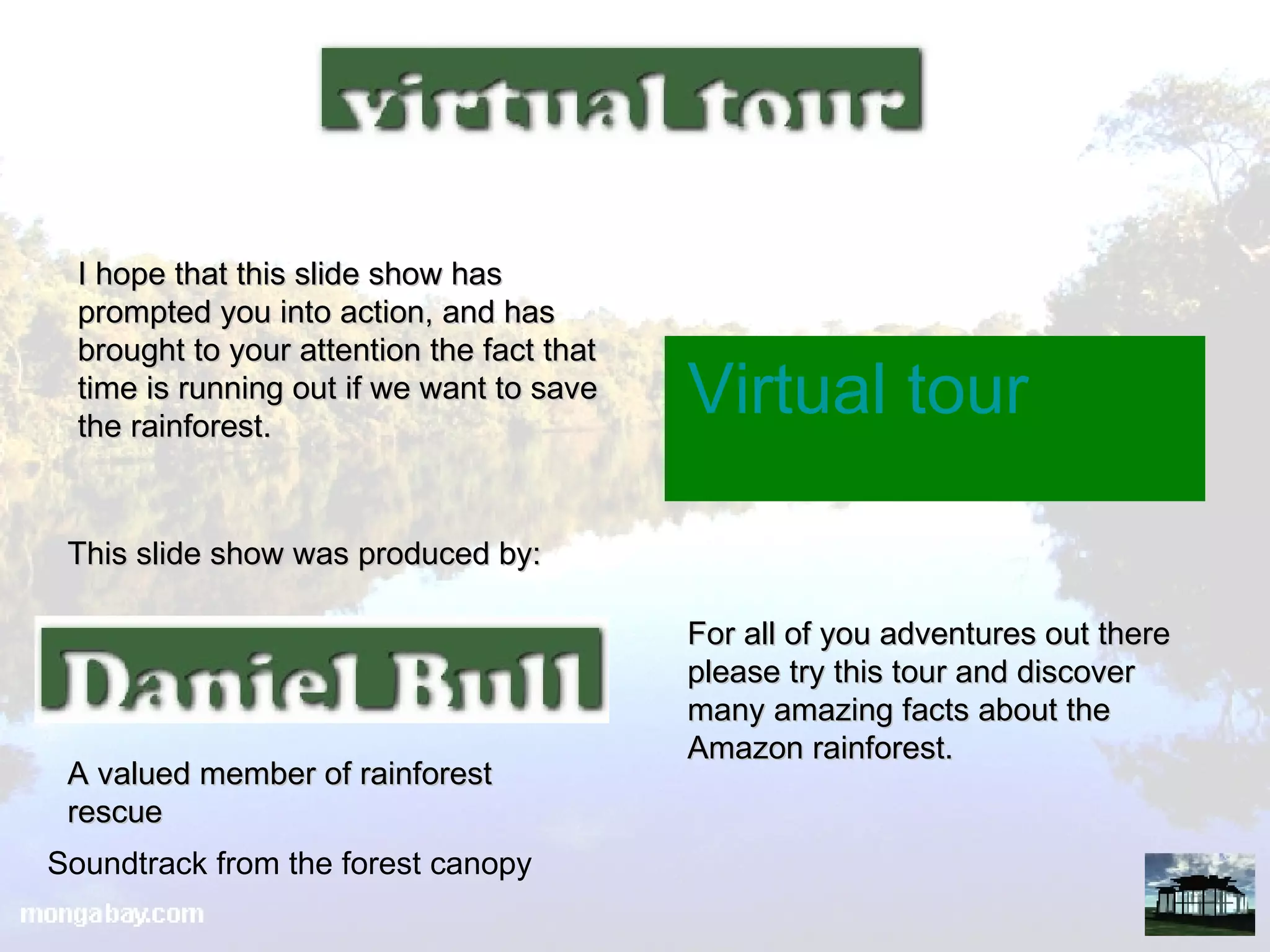 Amazon Rainforest Presentation | PPT