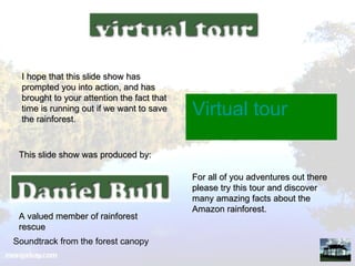 Amazon Rainforest Presentation | PPT