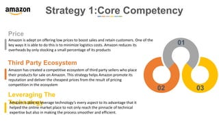 Amazon strategic and financial planning | PPTX