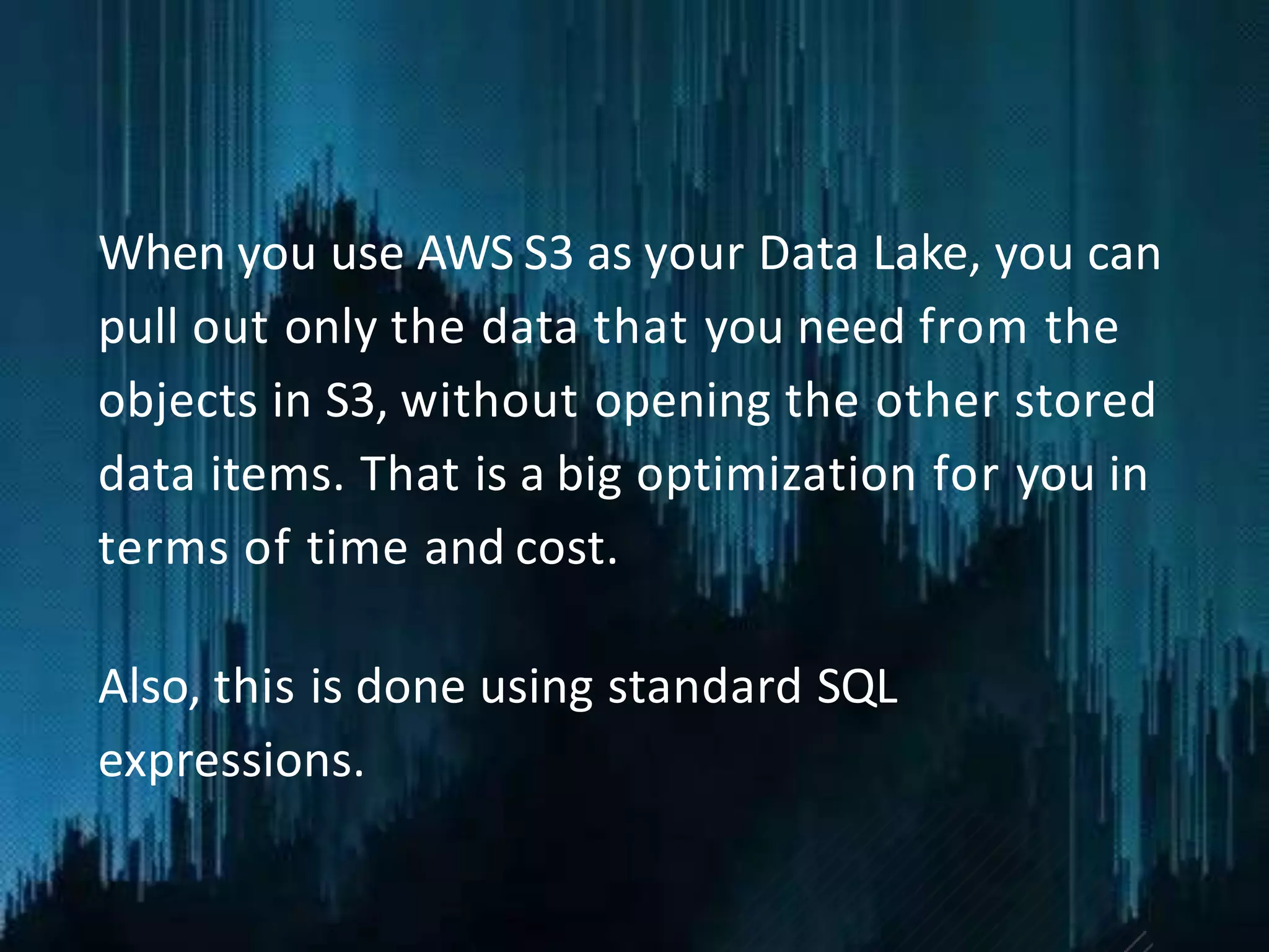 Amazon Web Services (AWS) Presentation | PPT