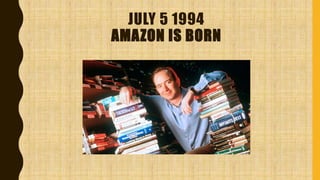 Amazon success story by maxwell robin massey | PPTX
