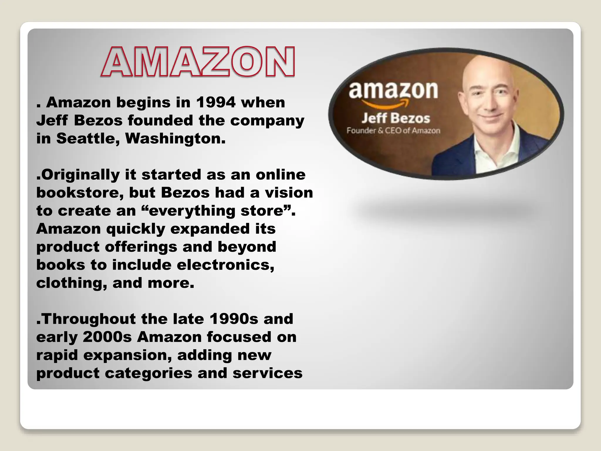 A brief understanding about the Amazon .pptx