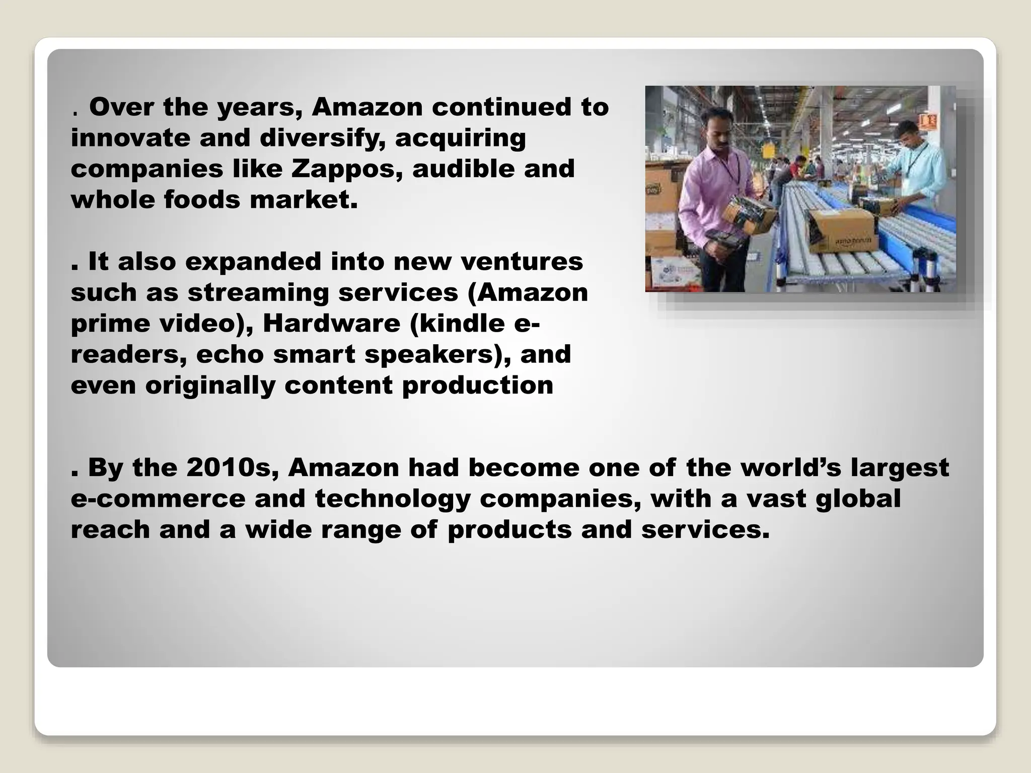 A brief understanding about the Amazon .pptx