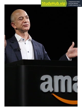 Amazon A Corporate Strategic Analysis | PDF