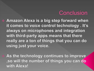 Amazon alexa | PPTX