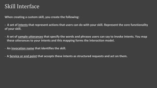 Amazon Alexa Development Overview | PPT