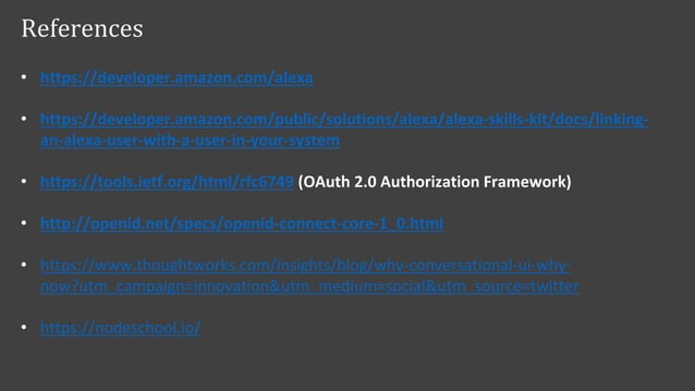 Amazon Alexa Development Overview | PPT