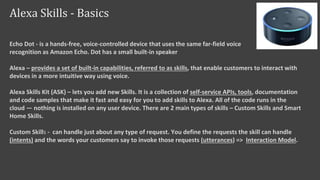 Amazon Alexa Development Overview | PPT