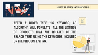 AMAZON A9 ALGORITH OVERVIEW - PPC EXPERT BENZ | PPT