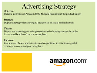 Amazon Alpha presentation | PDF | Tablets and E-readers | Consumer Electronics