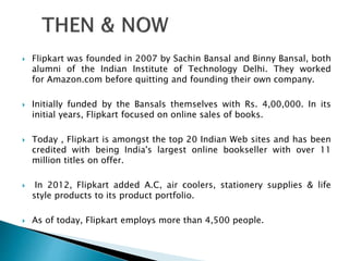 Amazon and flipkart | PPTX